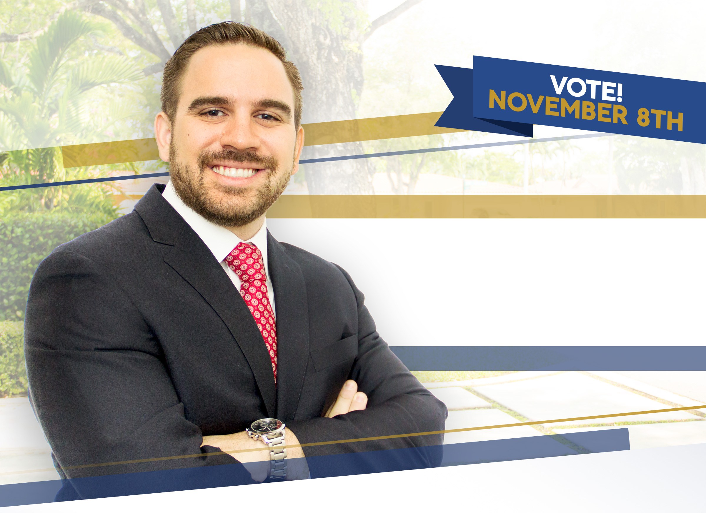 Re-elect Josh Dieguez – Novemeber 8th – For Miami Lakes Town Council ...